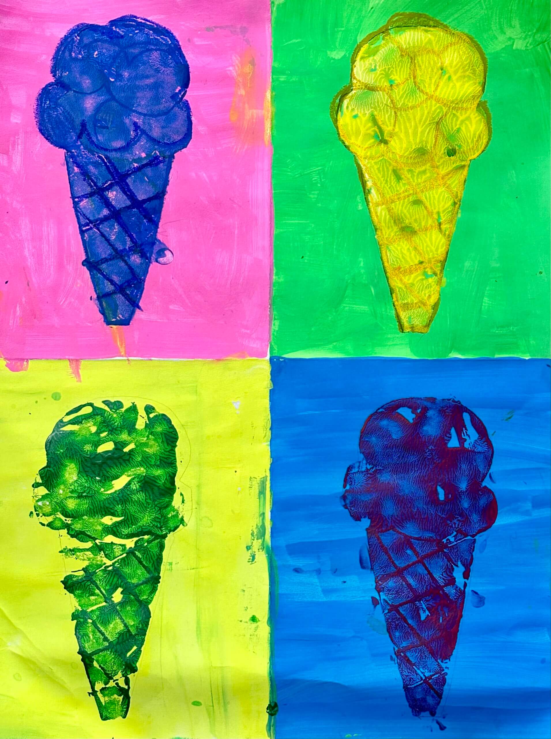 Color Pop Art: Food Edition - One River School Hartsdale